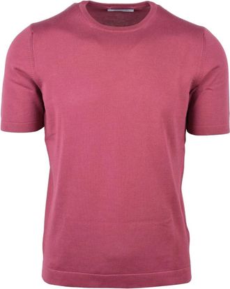 Gran Sasso Homme, Tops, Rose, Taille: M T-shirt en maille