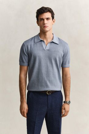 GANT Herren Sunfaded Polopullover (XXXL) FADED DENIM