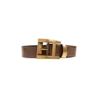 Versace Homme, Accessoires, Brun, Taille: 100 CM Ceinture en cuir 4 cm