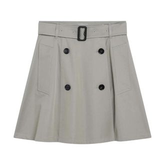 Burberry Josselyn Rock - - Skirts - Damen - Grau - 2XS