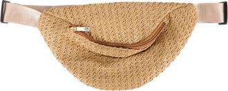 Valiclud Bauchtasche Aus Geflochtenem Stroh Für Damen Sommer-hüfttasche Leicht Und Praktisch Für Strand Reisen Und Alltag