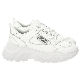 Versace Logo-Plakette Chunky Trainer - - Shoes - Damen - Wei&szlig; - 40 EU