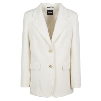 HUGO BOSS Jovana Wollblazer - - Jackets - Damen - Wei&szlig; - 2XS