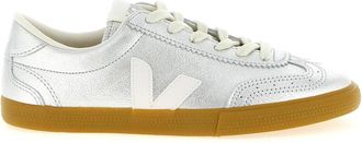 Veja Femme, Chaussures, Gris, Taille: 36 EU Volley O.t. Leather Baskets
