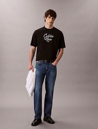 Calvin Klein T-shirt relaxed avec logo graphique script