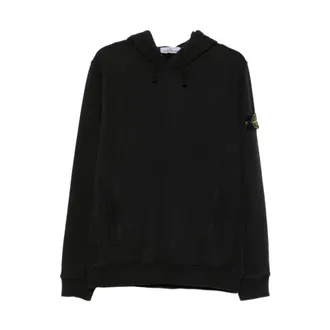 Stone Island Herren, Sweatshirts & Hoodies, Schwarzk, SGr&ouml;&szlig;e