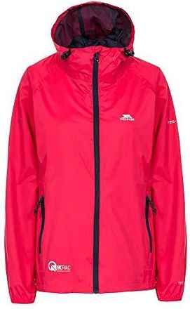 Trespass Qikpac - Veste imperm&eacute;able pliable - Femme (3XL) (Framboise)