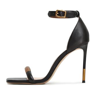 Cesare Gaspari Stiletto High Heel Sandalen Martina - - Shoes - Damen - Schwarzk - 38 EU