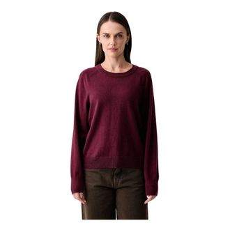 Marc O'Polo Pull-over doux en coton stretch - Femme - Pulls - Brun - Taille: 40 FR