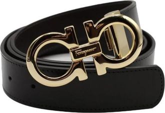 Ferragamo Wendeleder G&uuml;rtel - - Accessories - unisex - Schwarzk - 115 CM