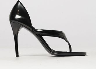 Alaia Zehensteg-Mules-Sandalen aus Kalbsleder mit hohem Stiletto-Absatz