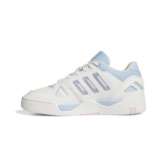 adidas Herren Midcity Low Shoes Basketball-Schuhe, core White/Clear Sky/Clear pink, 44 EU