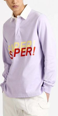 J.W.Anderson Lilac Super Super polo shirt