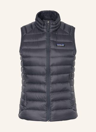 Patagonia Lightweight-Daunenweste blau