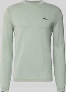 HUGO BOSS Regular Fit Strickpullover aus reiner Baumwolle Modell EVER-X