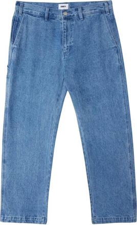 Obey Femme, Jeans, Bleu, Taille: 38 FR Hardwork Carpenter Denim