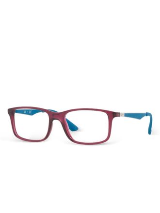 Ray-Ban lunettes de vue à monture carrée - Rouge