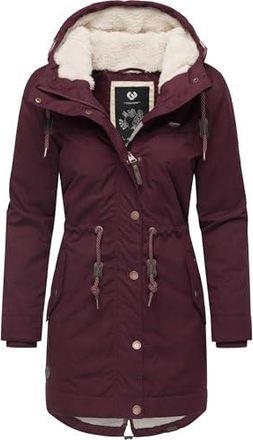 Ragwear Canny Veste dhiver pour Dame avec Capuche Vin Rouge22 XS