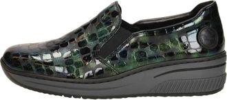 Rieker Homme, Chaussures, Vert, Taille: 41 EU Mocassins Sportief