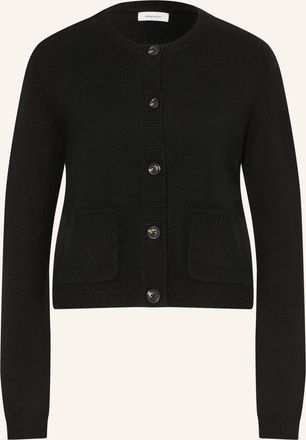 Darling Harbour Darling Harbour Strickjacke Aus Cashmere schwarz
