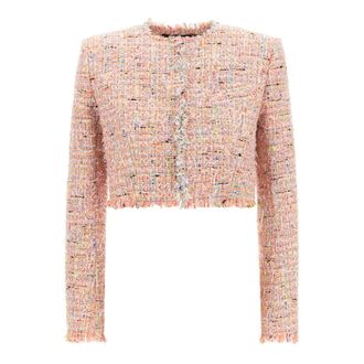 Balmain Spencer Blazer - Femme - Vestes - Rose - Taille: 36 FR