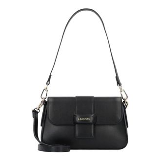 Lacoste Femme, Sacs, Noir, Taille: ONE Size Sac Bandouli&egrave;re Casual en Noir