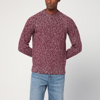 Drumohr Pullover mit Traubenmuster aus Wolle