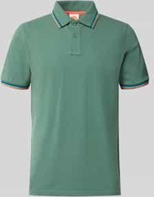 Sundek Slim Fit Poloshirt mit Kontraststreifen Modell Brice