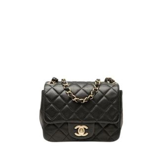Chanel Pre-owned Square Flap Shoulder Bag - - Pre-owned - Damen - Schwarzk - ONE SIZE