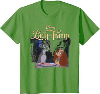Disney Lady And The Tramp Homage T-Shirt