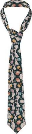Generic Cravate Lapin De P&acirc;ques R&eacute;glable Tie Formelle Cravates Homme Pour L&Eacute;cole Affaires C&eacute;l&eacute;brations