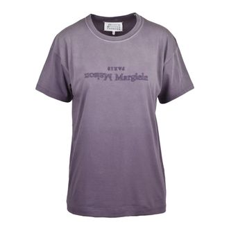 Maison Margiela Femme, Tops, Violet, Taille: 40 FR T-shirt