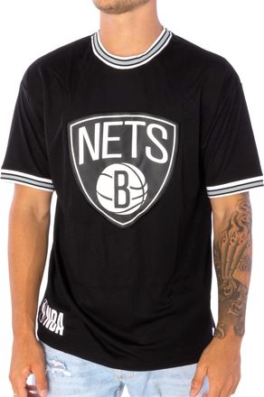 New Era Team Logo Oversized Brooklyn Nets T-Shirt Herren schwarz M