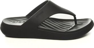 Crocs Getaway Triangle Flip - - Shoes - Damen - Schwarzk - 40 EU