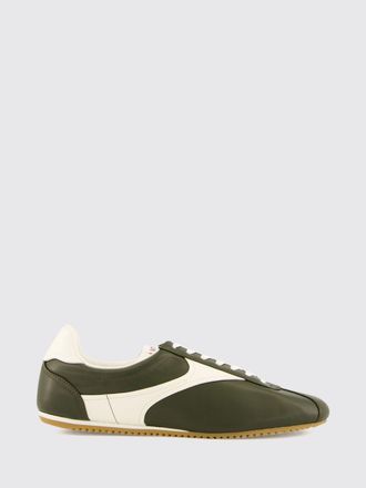 Bottega Veneta Baskets Shot en cuir de veau nappa avec design bicolore