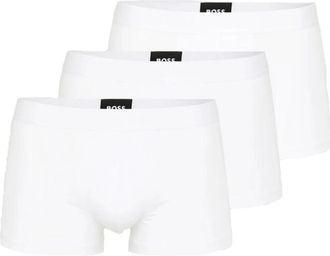 HUGO BOSS Homme, Sous-v&ecirc;tements, Blanc, Taille: L Trunk 3P Boss ONE