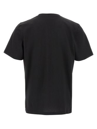 Saint Laurent Mens Black Cotton T-Shirt