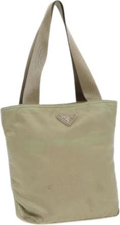Prada Damen, Pre-Owned, Beige, ONE SIZEGröße