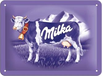 Nostalgic Art 23112 Milka Kuh, Blechschild, 30 x 40 cm
