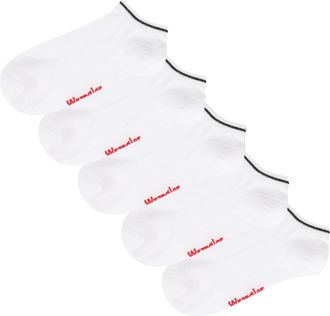 Wrangler Herren Sneaker Socken Schwarz/Weiß/Grau 5er Pack Größe 42-47