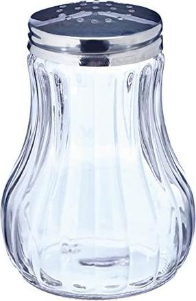 Ibili 755400 Käsestreuer,Durchsichtig, 11,98 x 8,61 x 8,61 cm