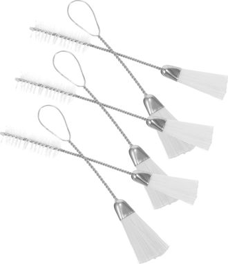 Soimiss 6stücke Spaltreinigungsbürste Für Nähmaschine Und Tastatur Winzige Bürste Zum Entstauben Metallbürste Für Eckenabstauben Nähmaschinenreiniger Doppelko