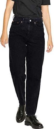 Jack & Jones JJXX JXLISBON MOM HW NR4004 Noos Jeans, Noir/Denim, 29 W/34 L Femme