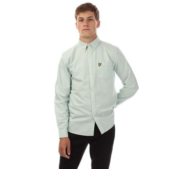 Lyle & Scott Hemd für Herren Oxford-Stil (Blau)