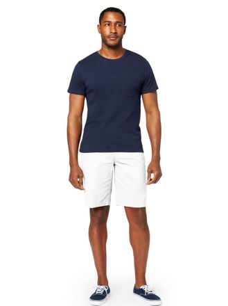 Dockers Perfect Short Classic Fit Shorts Mens White Cap 32