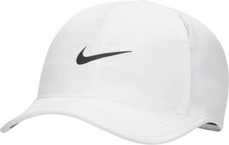 Nike DF Club Cap U Ab Fl P - - Sport - Damen - Wei&szlig; - S/M