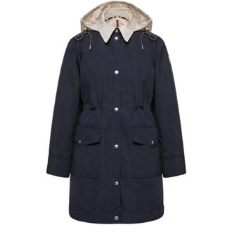 Moncler Begonia 3-in-1 Kapuzen-Longdaunenjacke - - Coats - Damen - Blau - L