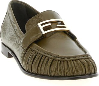 Fendi Baguette Loafer - Olive