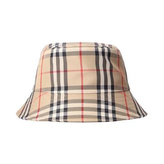Burberry Vintage Check Eimerhut - - Accessories - Damen - Beige - S