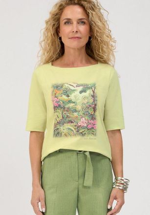 bianca Print-Shirt LOTTI mit modischem Frontprint in Trendfarbe